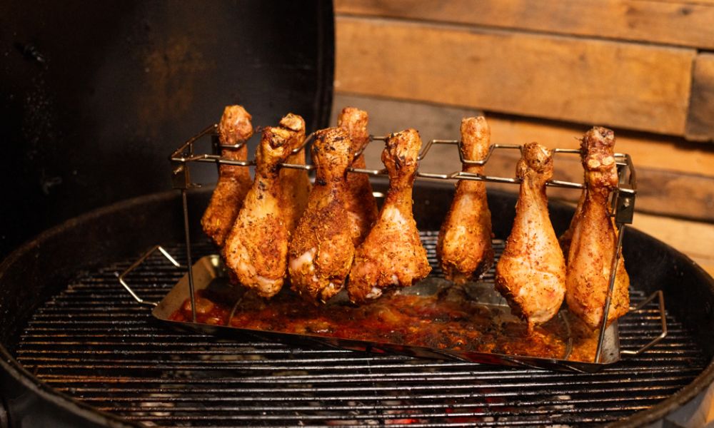 Chicken Drumstick Cooking Rack Review | Flaming Coals